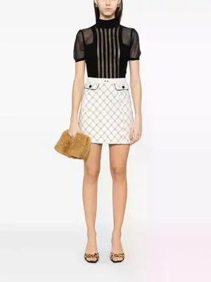Elisabetta Franchi High-collared Top