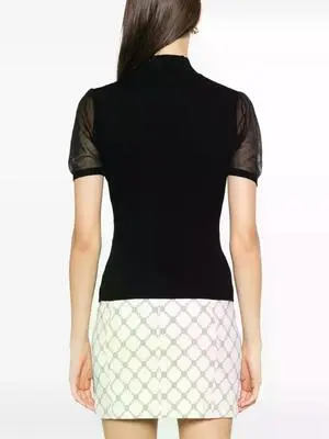 Elisabetta Franchi High-collared Top