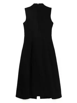 Shiatzy Chen Wool Vest Dress - Black
