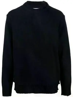 MAISON MARGIELA Elbow-patch Knitted Jumper