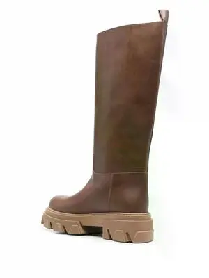 P.a.r.o.s.h Ridged Leather Boots