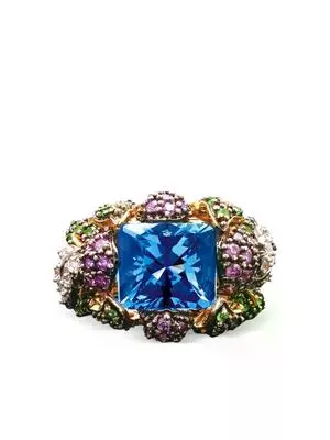 ANABELA CHAN 18kt Yellow Blueberry Gemstone Ring - Gold