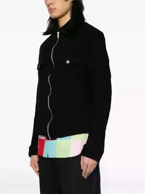 Comme Des Garçons Zip-up Jacket With Chest Pockets