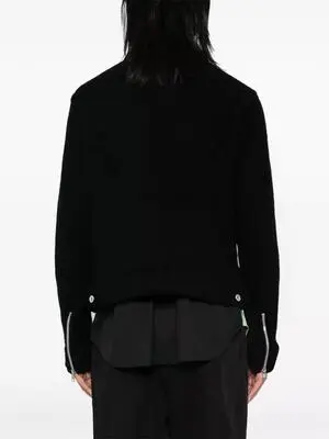 Comme Des Garçons Zip-up Jacket With Chest Pockets