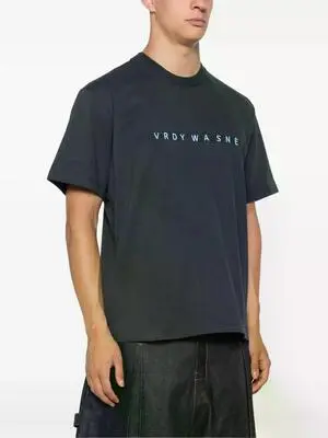 Sunnei Logo Embroidered T-shirt