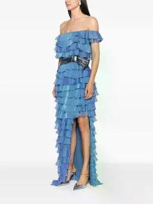 GEMY MAALOUF Off-shoulder Ruffled Gown