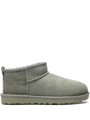UGG Classic Ultra Mini Shearling Boots - Grey