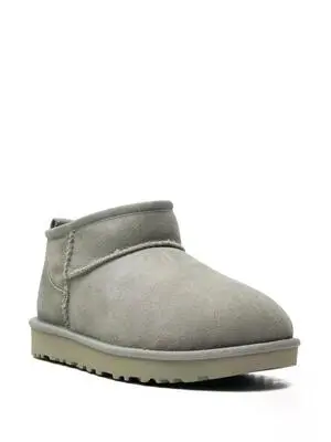 UGG Classic Ultra Mini Shearling Boots - Grey