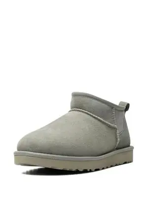 UGG Classic Ultra Mini Shearling Boots - Grey