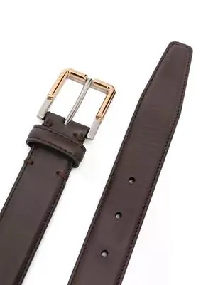 Etro Leather Belt - Brown