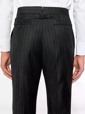 Thom Browne Pinstripe Wool Trousers