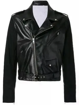 Calvin Klein Leather Biker Jacket