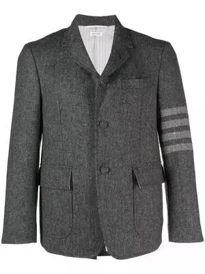 Thom Browne Stripe-detail Single-breasted Blazer