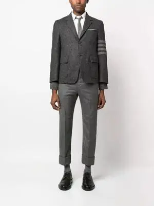 Thom Browne Stripe-detail Single-breasted Blazer