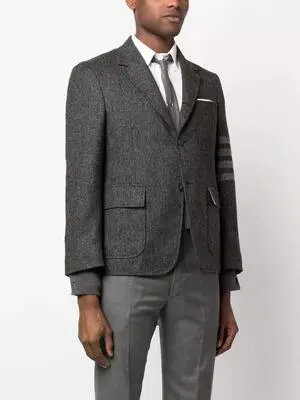 Thom Browne Stripe-detail Single-breasted Blazer