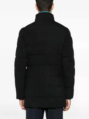 FAY Double-front Down Jacket - Black