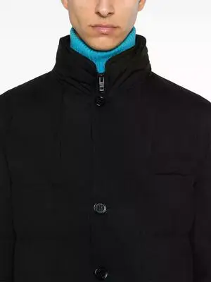 FAY Double-front Down Jacket - Black