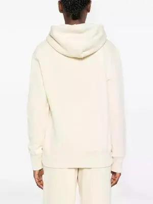 AUTRY Logo-patch Hoodie - Neutrals
