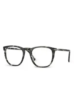 Persol Round-frame Glasses - Black