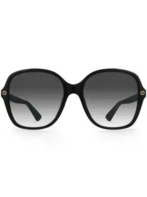 Gucci Oversize-frame Sunglasses - Black