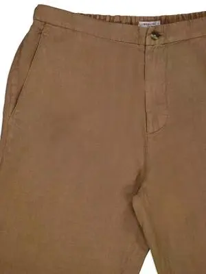Boglioli Straight-leg Linen Trousers