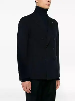 Tagliatore Double-breasted Blazer - Blue
