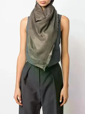 Fabiana Filippi Frayed-edge Scarf