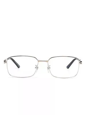 Cartier Rectangular-frame Glasses - Silver