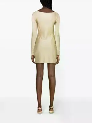 Coperni Cut-out Twisted Mini Dress