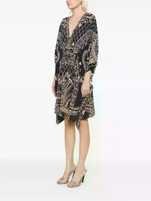 Camilla Short Printed Kaftan