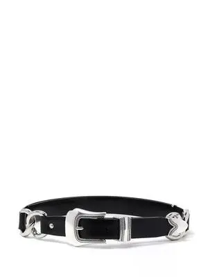 Toga Leather Belt - Black