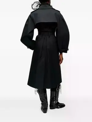 GANNI Organic Cotton Trench Coat