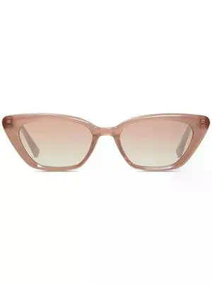 GENTLE MONSTER Terra Cotta Gradient Sunglasses - Neutrals