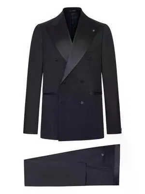 Tagliatore Vesuvio Double-breasted Suit - Blue