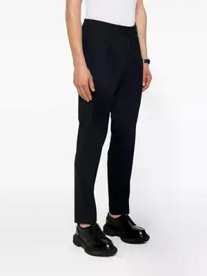 PT TORINO Pleated Slim-cut Trousers