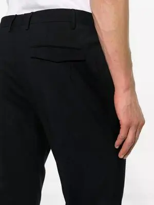 PT TORINO Pleated Slim-cut Trousers