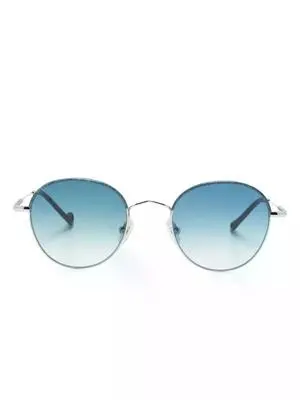 EYEPETIZER Gobi Round-frame Sunglasses - Silver