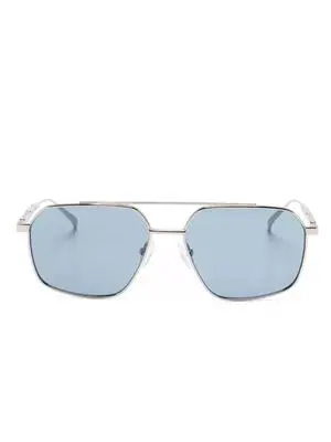 Alexander McQueen Pilot-frame Sunglasses - Silver