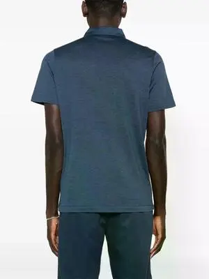 Corneliani Lightweight-jersey Polo Shirt - Blue