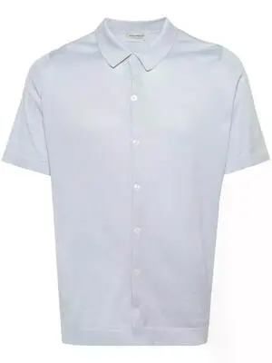 John Smedley Fine-knit Short-sleeved Shirt