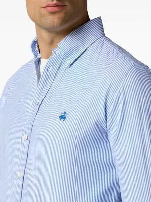 Brooks Brothers Striped Button-down Shirt - Blue