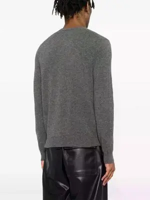 Play Comme Des Garcon Wool Cardigan - Grey