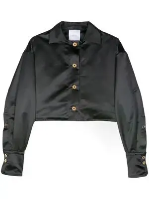 PATOU Satin Cropped Jacket