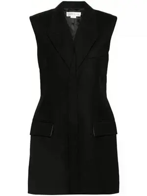 Victoria Beckham Sleeveless Tailored Minidress