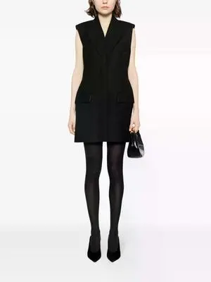 Victoria Beckham Sleeveless Tailored Minidress