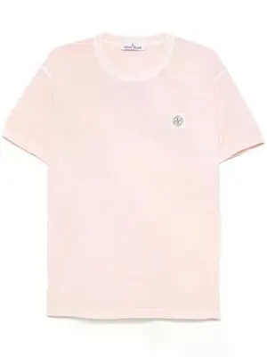 Stone Island Compass-appliqué T-shirt