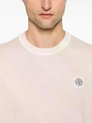 Stone Island Compass-appliqué T-shirt