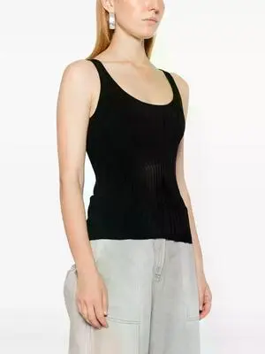 MUGLER Knitted Tank Top