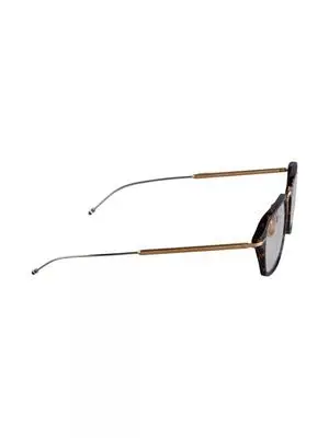 Thom Browne Tortoiseshell Rectangle-frame Glasses