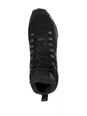 A-COLD-WALL* Logo Print Mesh High-top Sneakers